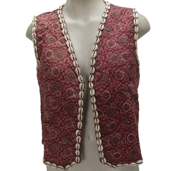 Maison Hotel | Tops | New Maison Hotel Womens Dylan Shell Trimmed Boho ...